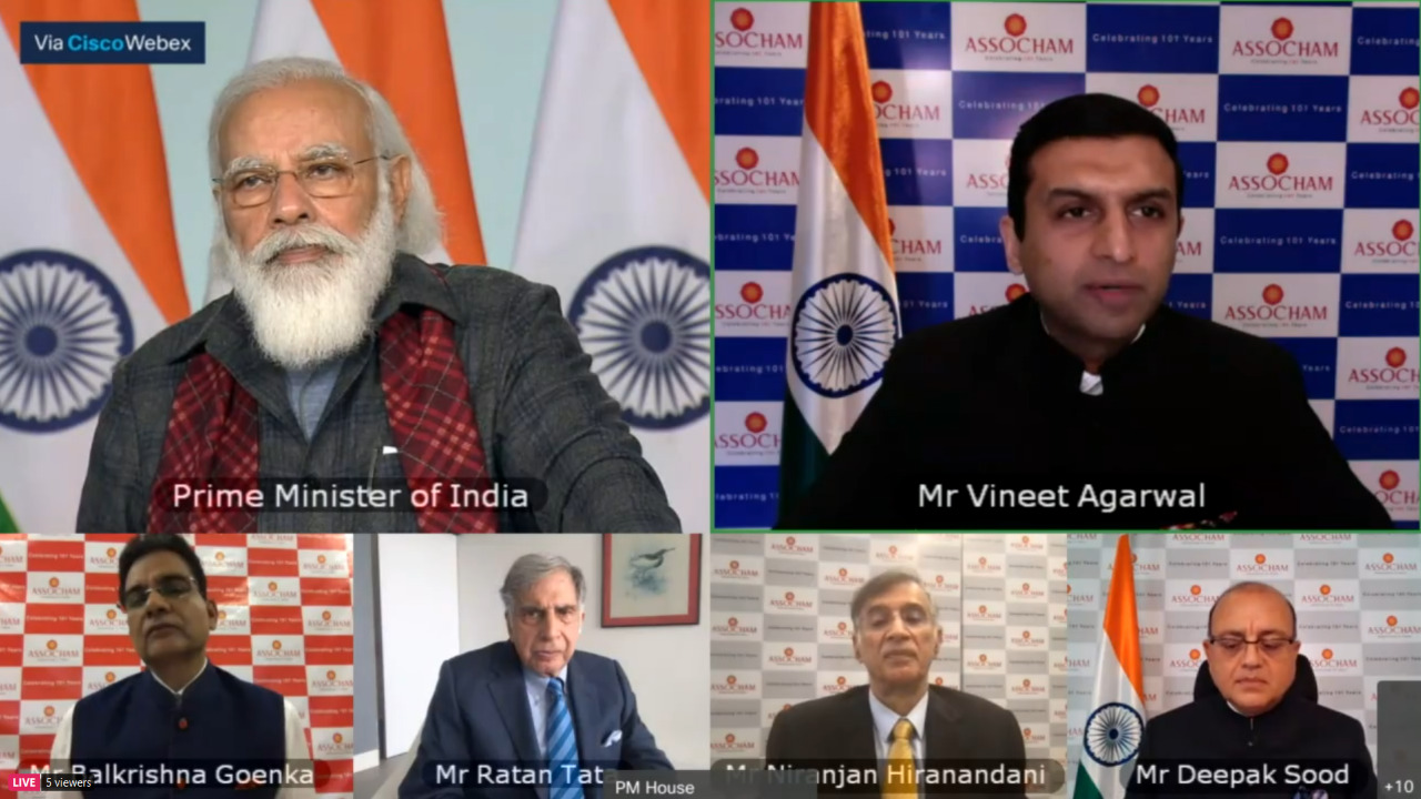 Vineet Agarwal of TCI Becomes ASSOCHAM President